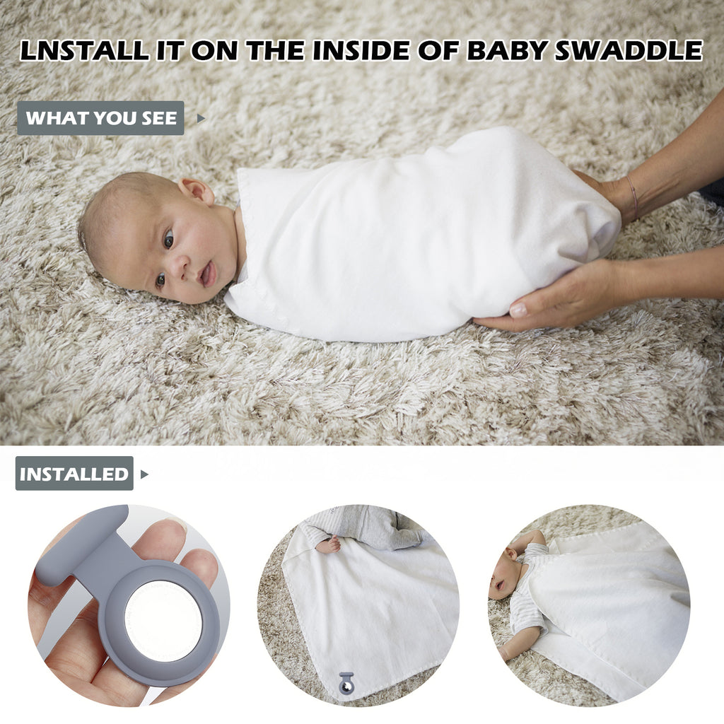 Airtag Hidden GPS Tracker,Airtag for Kids,Elderly,Pet,Clothing,Safer t ...